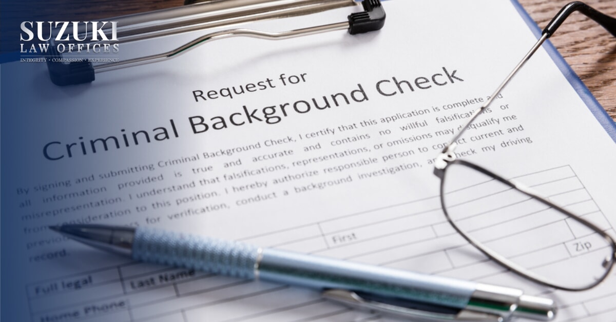 New Arizona Criminal Record Sealing Law Goes into Effect | Suzuki Law ...